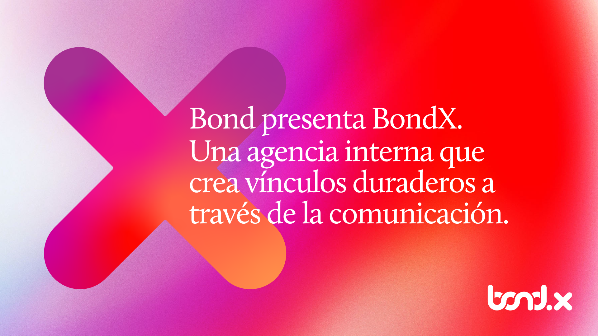 Bond anuncia el lanzamiento de BondX