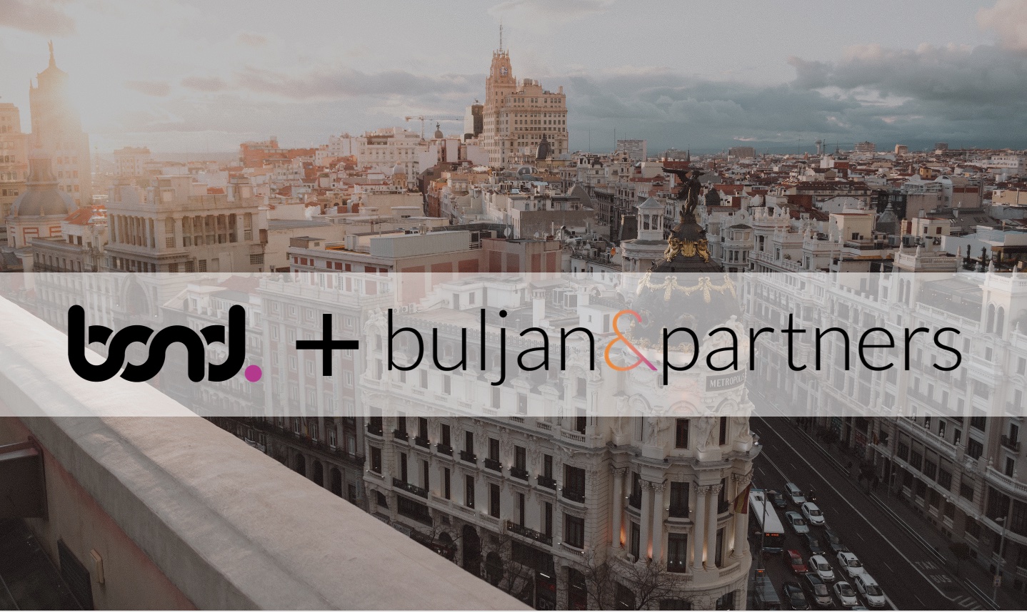 Press Release: Bond acquires Buljan & Partners